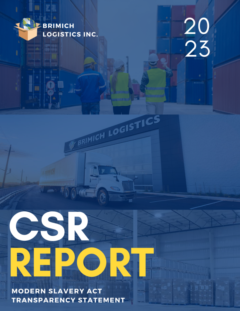 Brimich Corporate Social Responsibility | Brimich Logistics